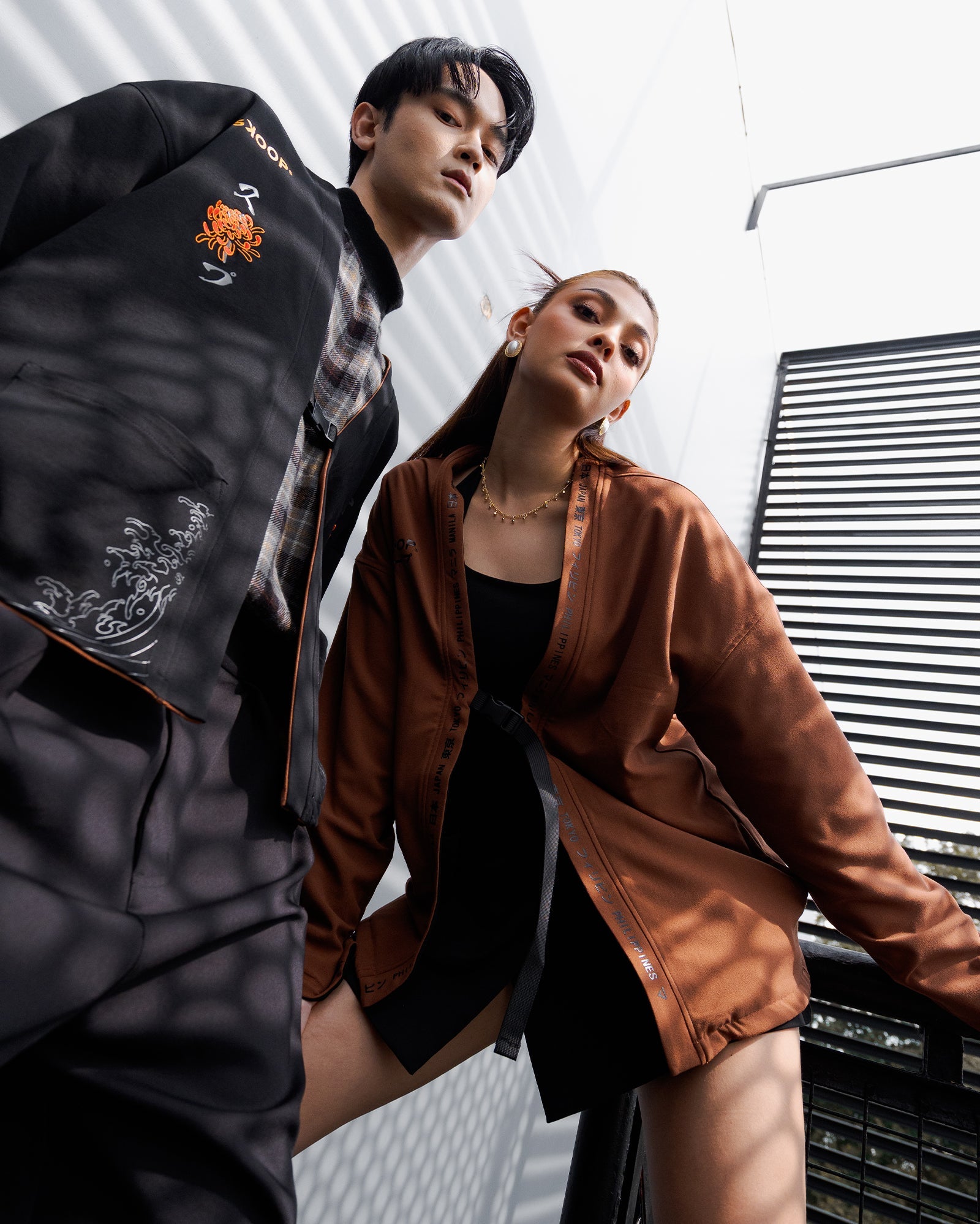 SKOOP® Ryuu Varsity Jacket Triple Black