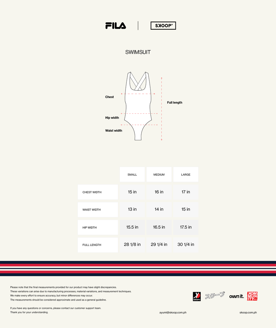 SKOOP® FILA Own It Swimsuit