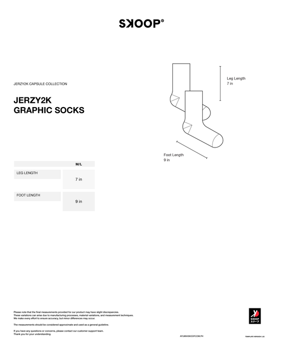 SKOOP® Jerzy2k Graphic Socks