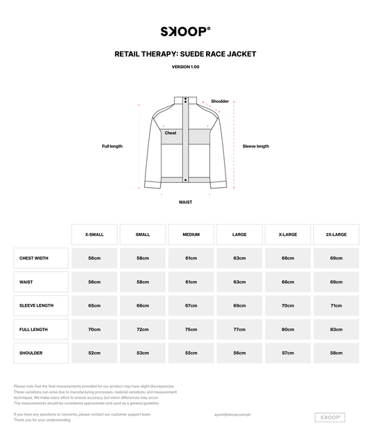 SKOOP® RT Suede Race Jacket Core Gray