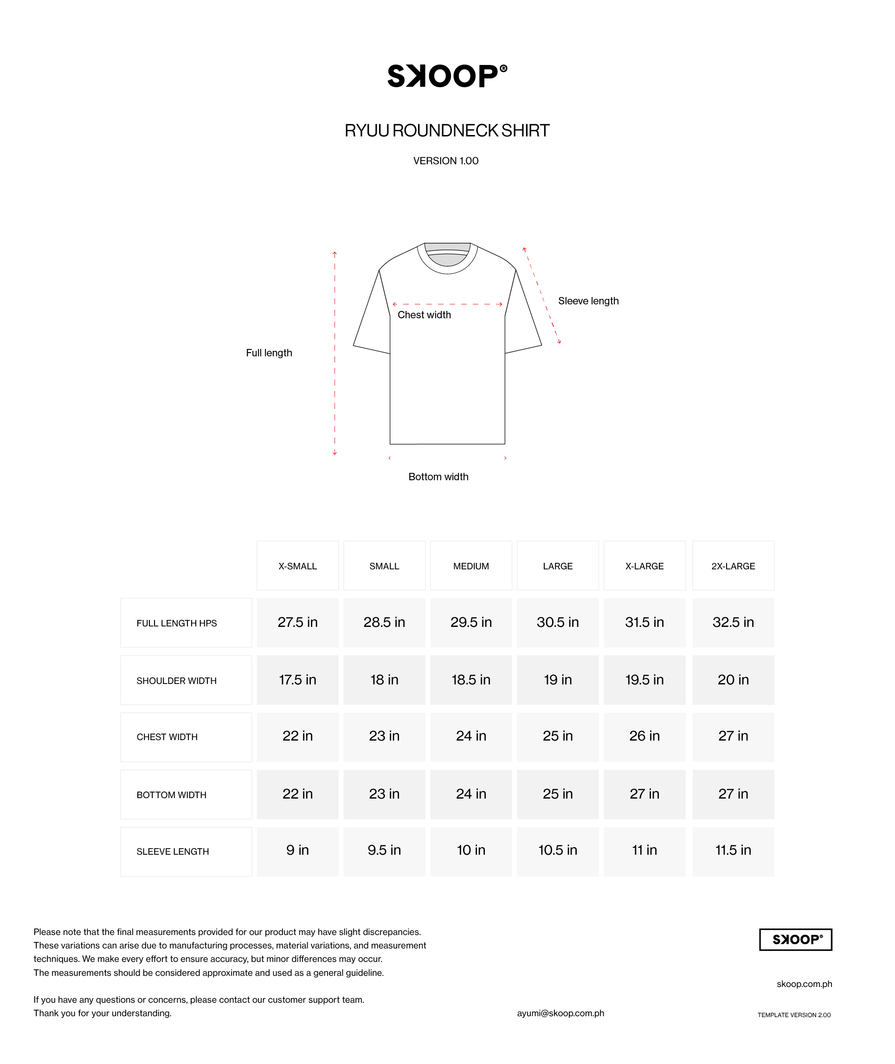 SKOOP® Ryuu Shirt Dark Blue