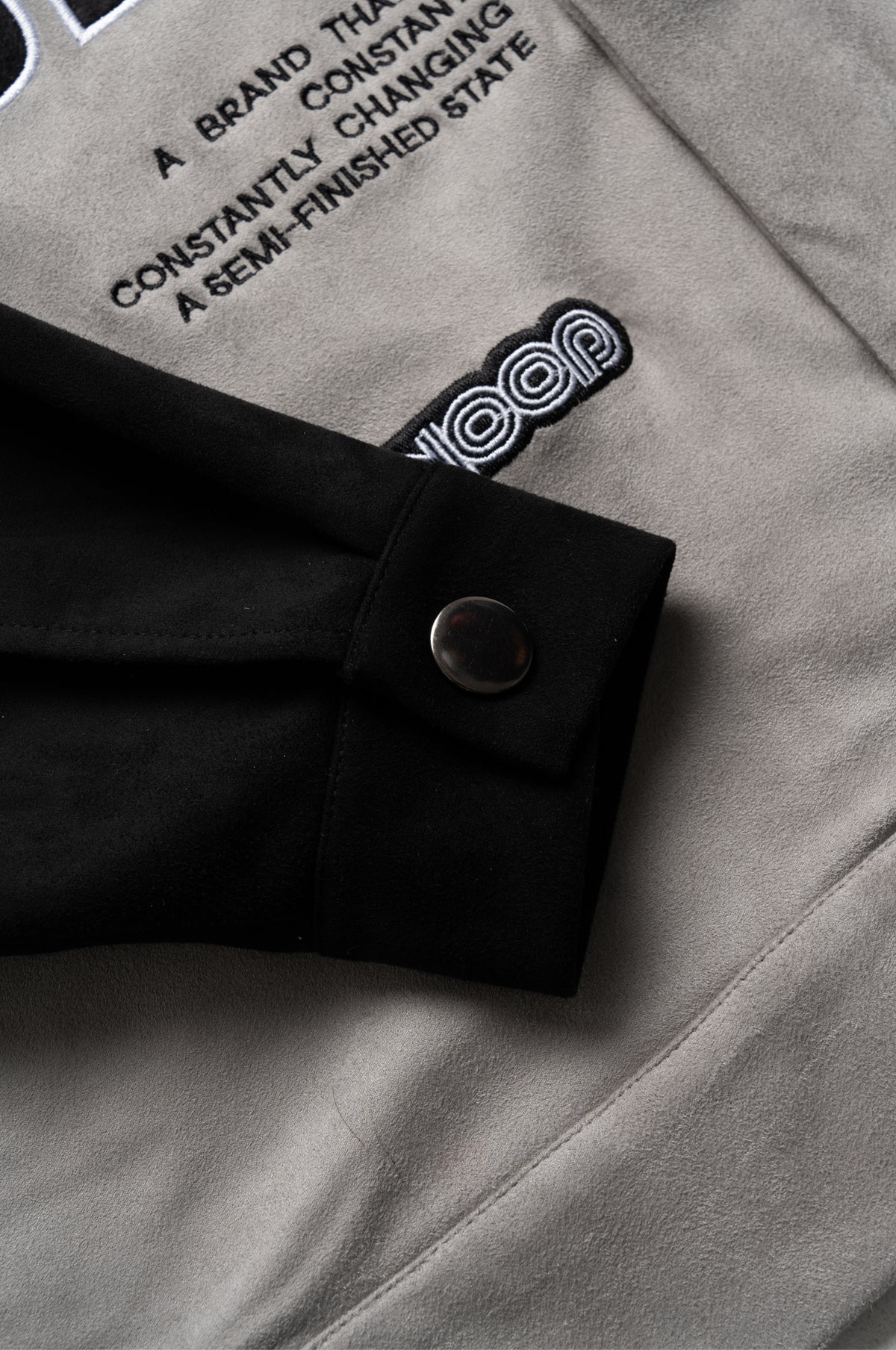 SKOOP® RT Suede Race Jacket Core Gray | SKOOP Kommunity