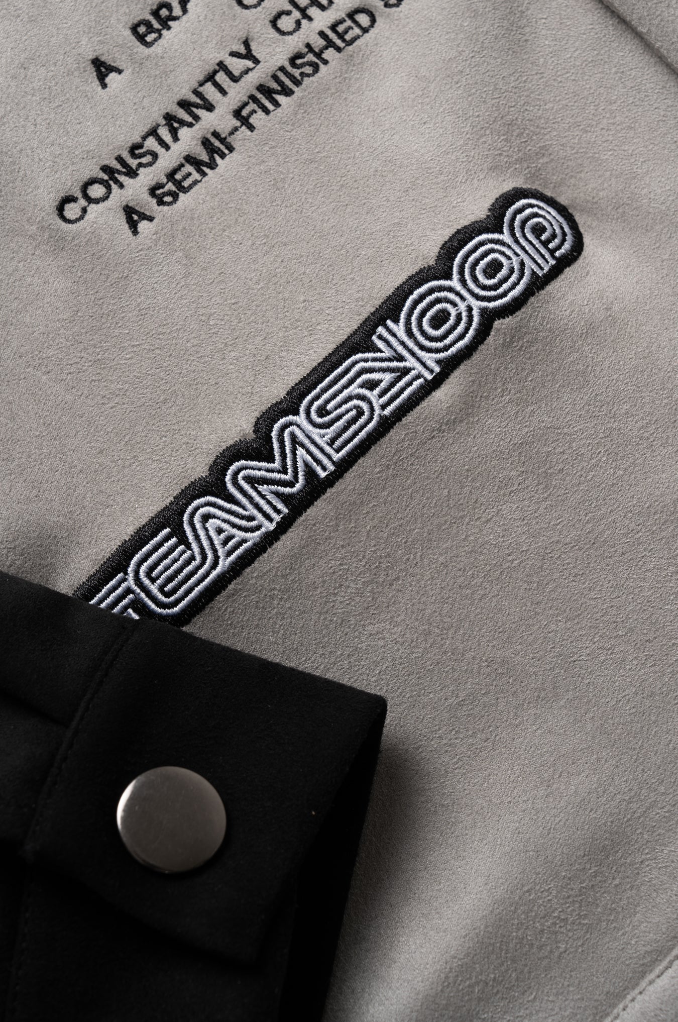 SKOOP® RT Suede Race Jacket Core Gray