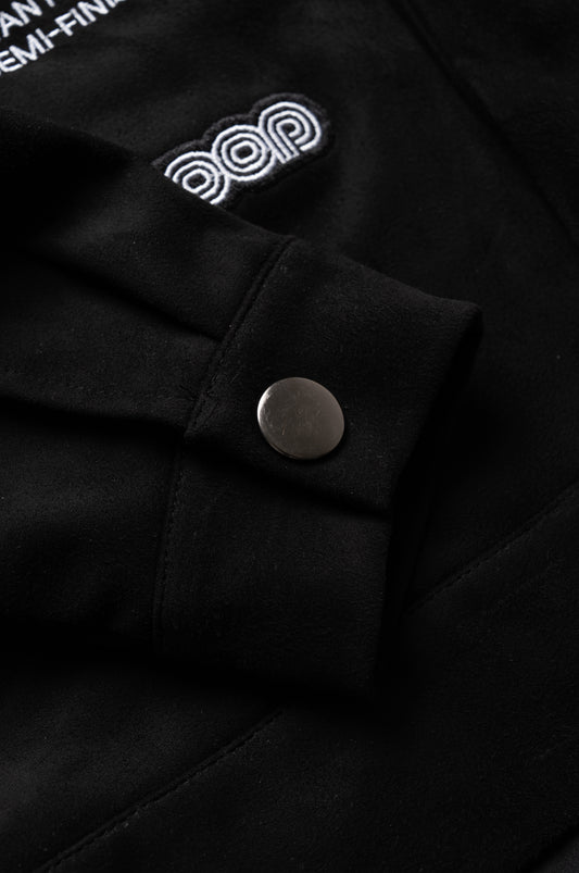 SKOOP® RT Suede Race Jacket Triple Black