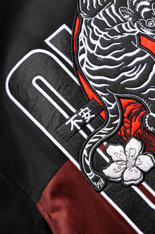 SKOOP® RT Suede Race Jacket Triple Black